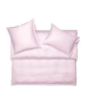 SCHLOSSBERG Satin Noblesse Orchid Flat Sheet - Pink