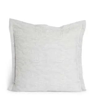 CELSO DE LEMOS Perle Pillowcase - Silver