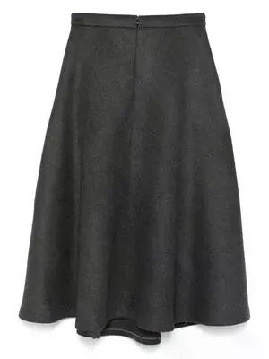 RÓHE A-line Midi Skirt