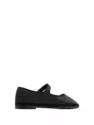 FLABELUS Silk Ballet Flats