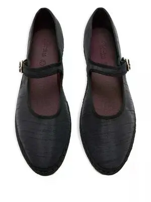 FLABELUS Silk Ballet Flats