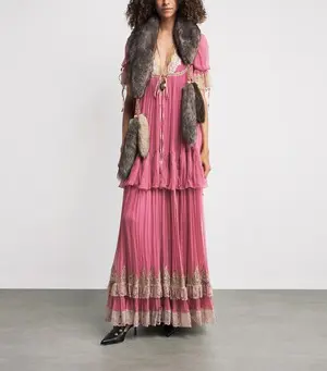 Chloé Puff-sleeve Maxi Dress