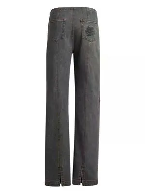 Etro Pegaso-embroidered Jeans