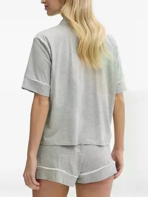 Polo Ralph Lauren Button-front Piped-trim Pajamas