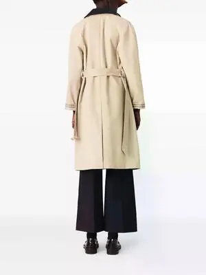 Maje Belted Trench Coat