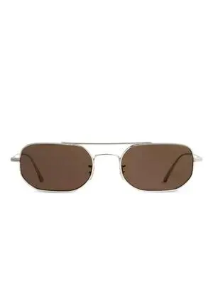 Khaite Geometric-frame Sunglasses - Grey