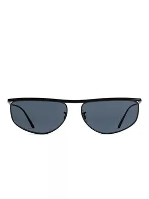 Khaite Pilot-frame Sunglasses - Black
