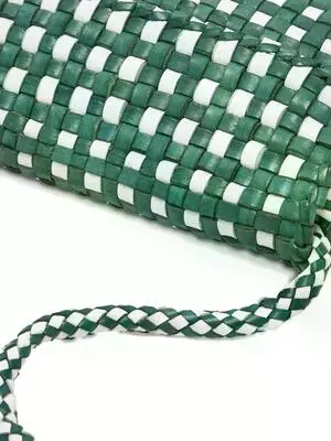 LOEFFLER RANDALL Woven Vinnie Satchel Bag