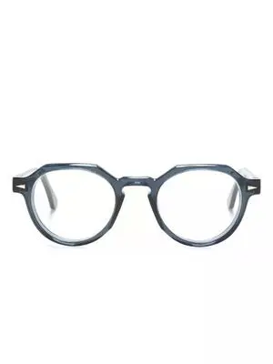 AHLEM Rue Bosquet Round-frame Glasses - Blue