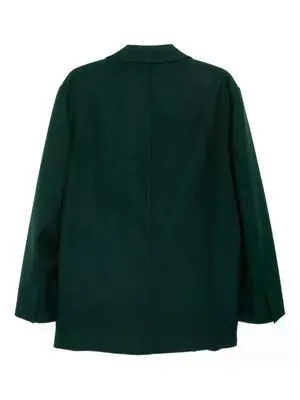 JIL SANDER Double Wool Tailored Coat