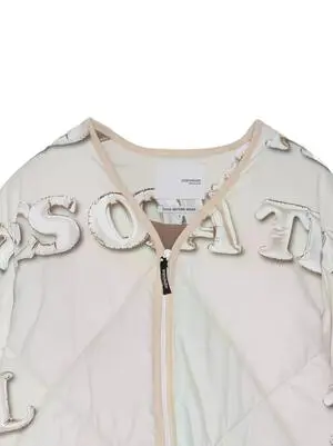 YOSHIOKUBO Quilted Zip-up Jacket
