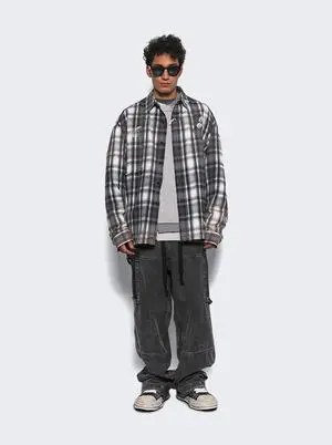 Mihara Yasuhiro Satin Cargo Trousers