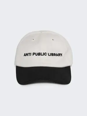 Enfants Riches Déprimés Anti Public Library Baseball Cap - White