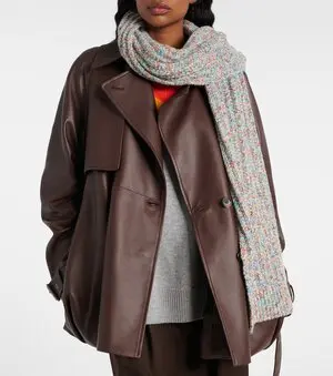 Loewe Wool And Cashmere-blend Scarf