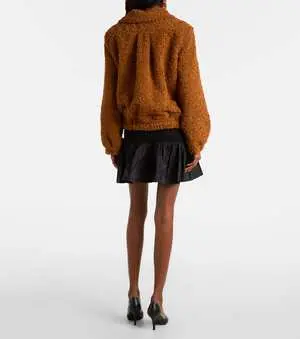 Patou Pumpkin Spice Bomber Jacket