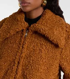 Patou Pumpkin Spice Bomber Jacket