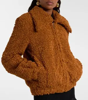 Patou Pumpkin Spice Bomber Jacket