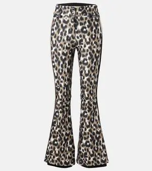 Fusalp Elancia Leopard-print Ski Pants - Multicoloured