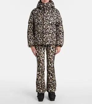 Fusalp Elancia Leopard-print Ski Pants - Multicoloured