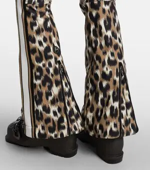 Fusalp Elancia Leopard-print Ski Pants - Multicoloured