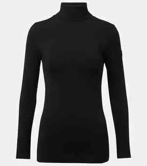 Fusalp Alisier Technical Turtleneck Sweater - Black