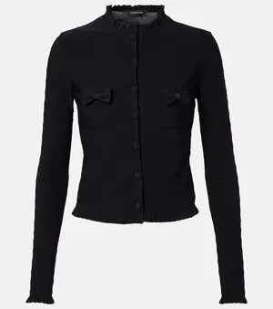 Balenciaga Ruffled Cardigan