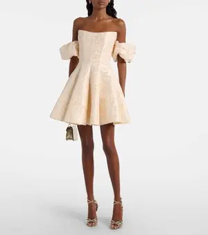 MARKARIAN Selene Off-shoulder Mini Dress