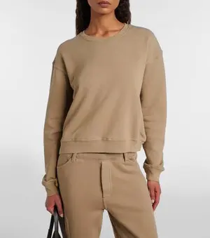 NILI LOTAN Gortana Cotton Sweatshirt - Beige