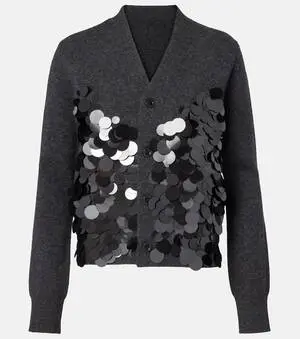 Sacai Sequined Knitwear For Women