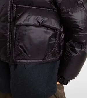 Sacai Layered Wool Down Jacket - Black