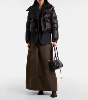 Sacai Layered Wool Down Jacket