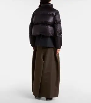 Sacai Layered Wool Down Jacket