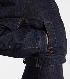 Jacquemus Denim Blouson Jacket - Blue