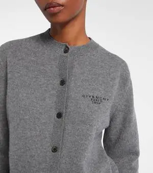 Givenchy Wool And Cashmere Cardigan