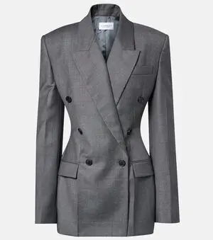 Givenchy Double-breasted Wool Blazer