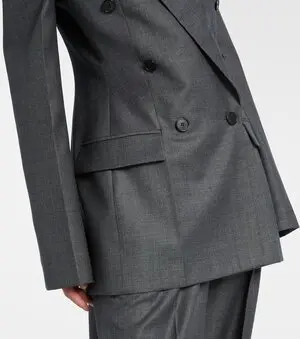 Givenchy Double-breasted Wool Blazer
