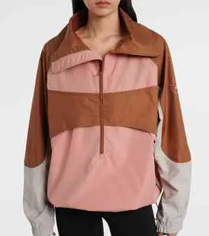 Adidas By Stella McCartney Colorblocked Technical Jacket