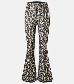 Fusalp Elancia Leopard-print Ski Trousers - Multicoloured