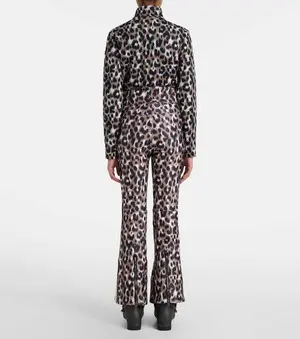Fusalp Elancia Leopard-print Ski Trousers - Multicoloured