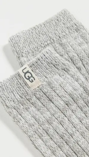 UGG Rib Knit Crew Socks