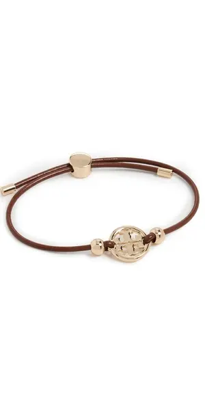 Tory Burch Icon Slider Bracelet - Tory Gold/couio