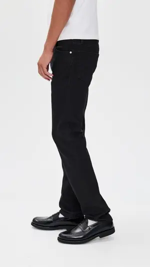 FRAME Modern Straight Leg Jeans - Noir