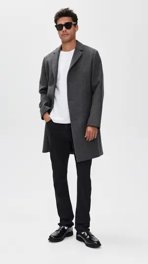 FRAME Modern Straight Leg Jeans - Noir