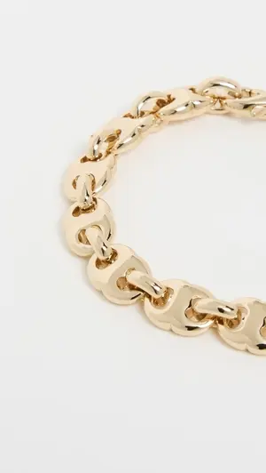Tory Burch Delicate Gemini Link Bracelet - Light Brass