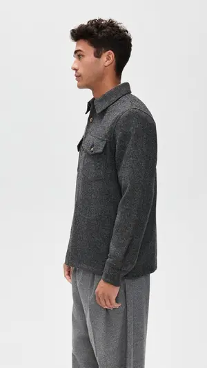 Portuguese Flannel Wool Field Shirt Jacket