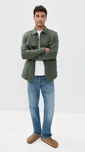 Faherty Brand Inlet Knit Cpo Shirt
