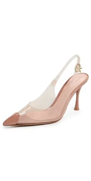 GIANVITO ROSSI Glass Vernice Heels
