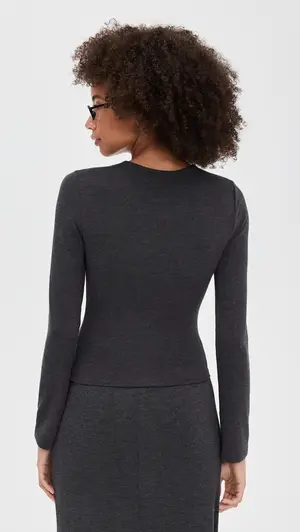 Z Supply Crewneck Long Sleeve Top