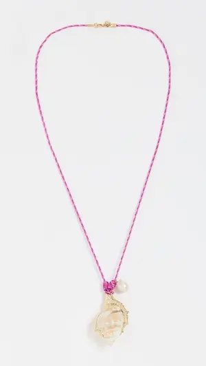 Maison Irem Shell Pendant Necklace