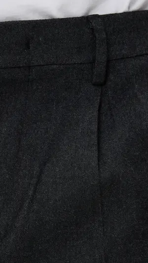 Nn07 Bill Relaxed Taper Trousers - Black Multi